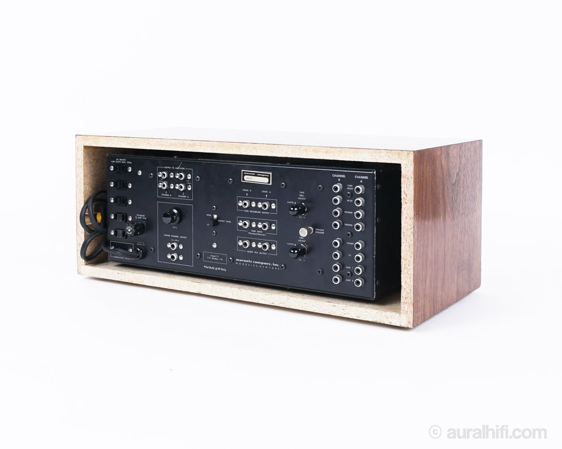 Vintage Marantz 7T // Solid-State Preamplifier / Cabinet – AURAL HiFi