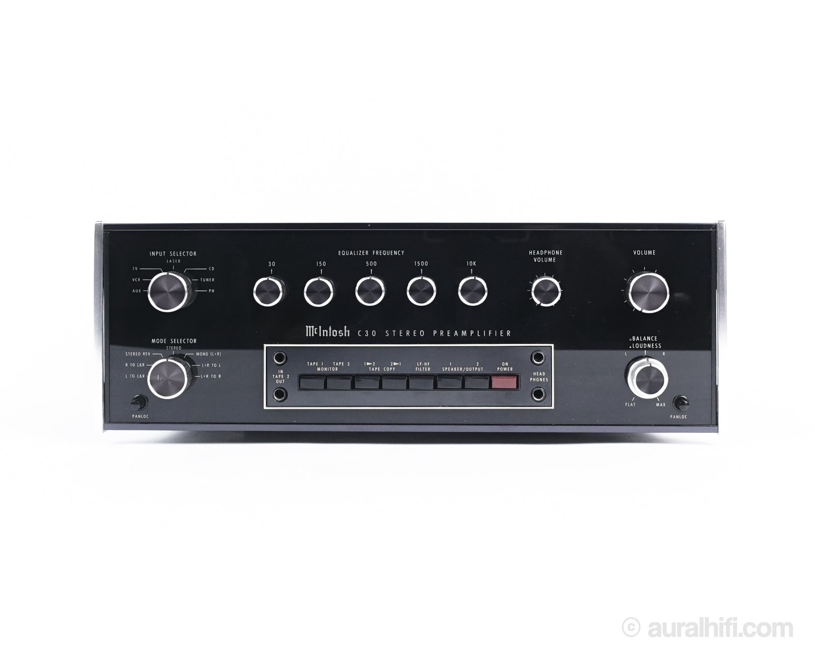 Vintage Mcintosh C30 // Solid-State Preamp – AURAL HiFi