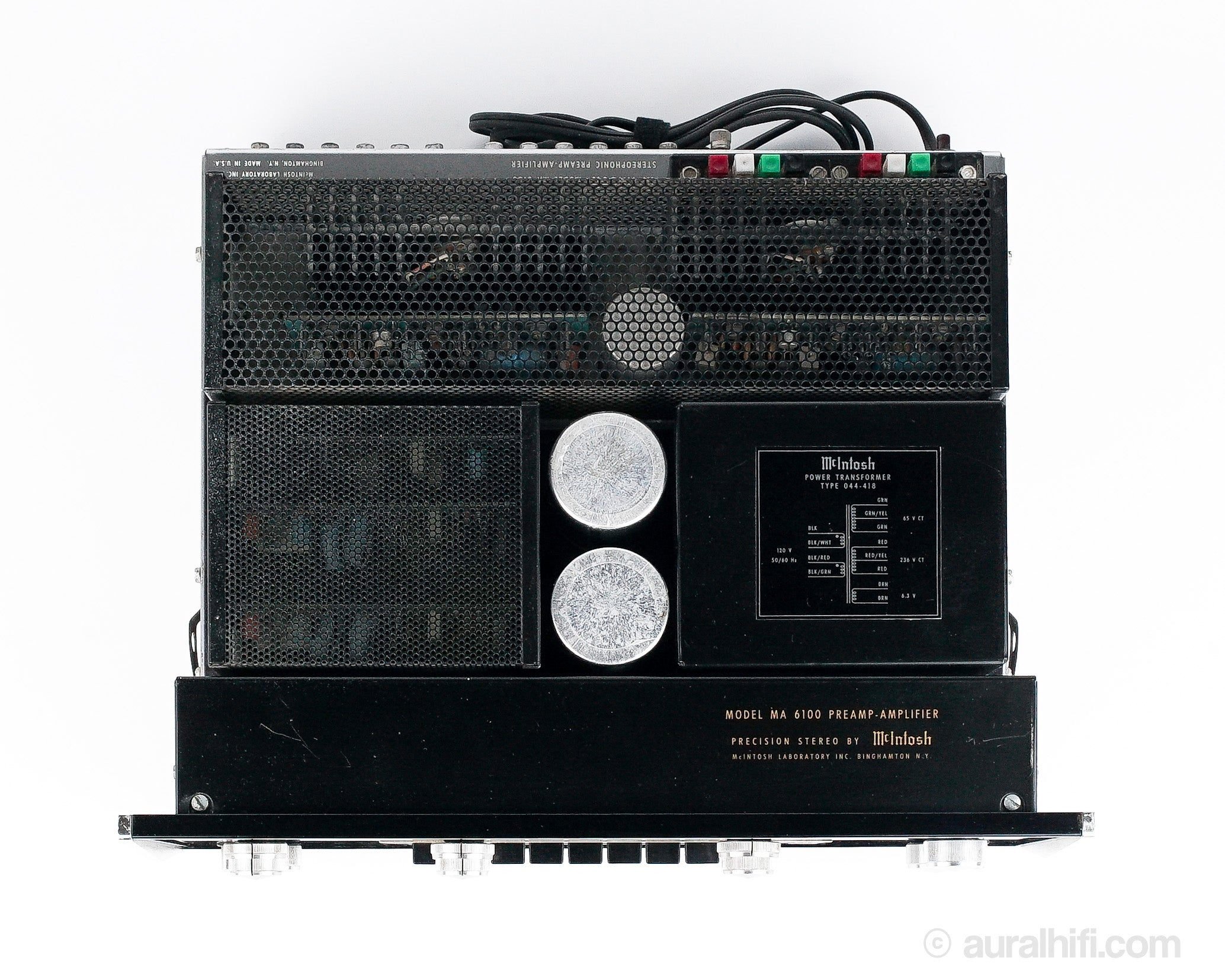 Vintage Mcintosh MA 6100 // Integrated Amplifier – AURAL HiFi