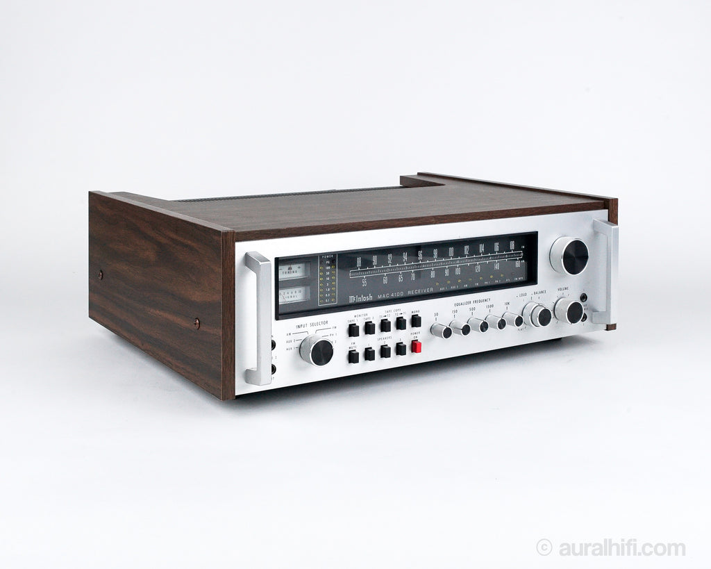Vintage Mcintosh MAC4100 // Solid-State Receiver / Original Cabinet ...