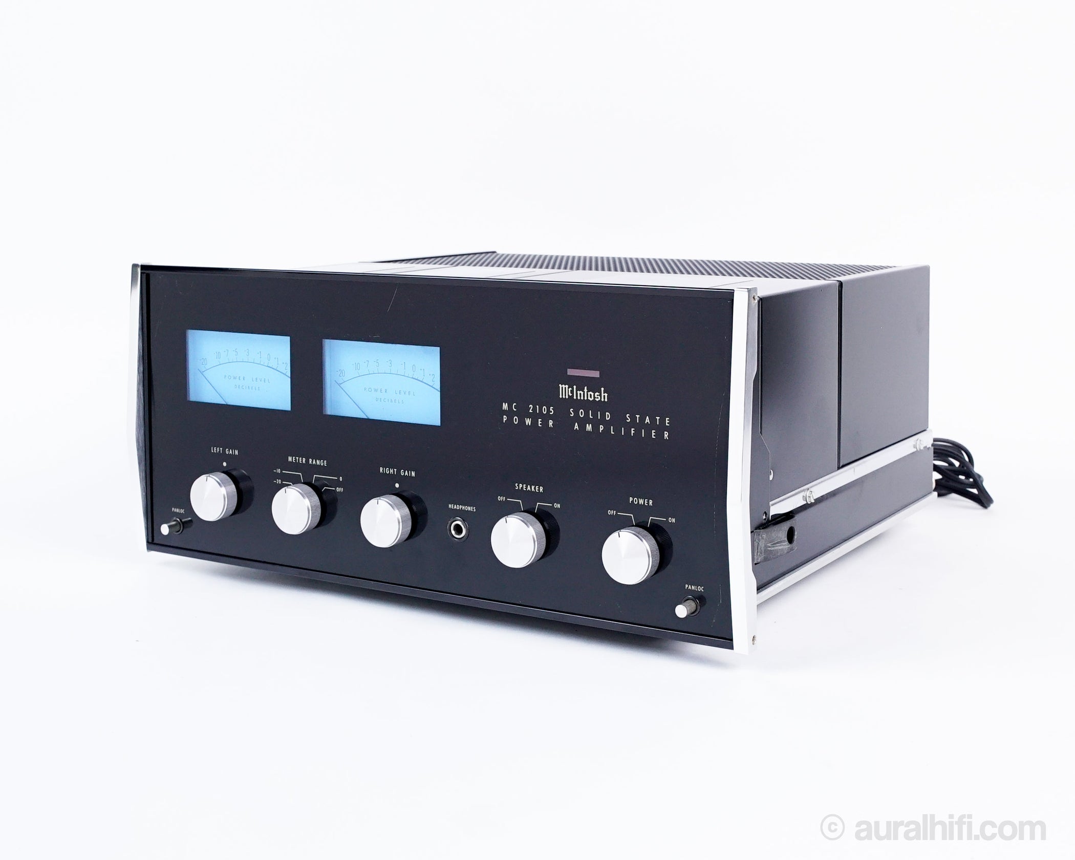 Vintage Mcintosh MC2105 // Solid-State Amplifier – AURAL HiFi