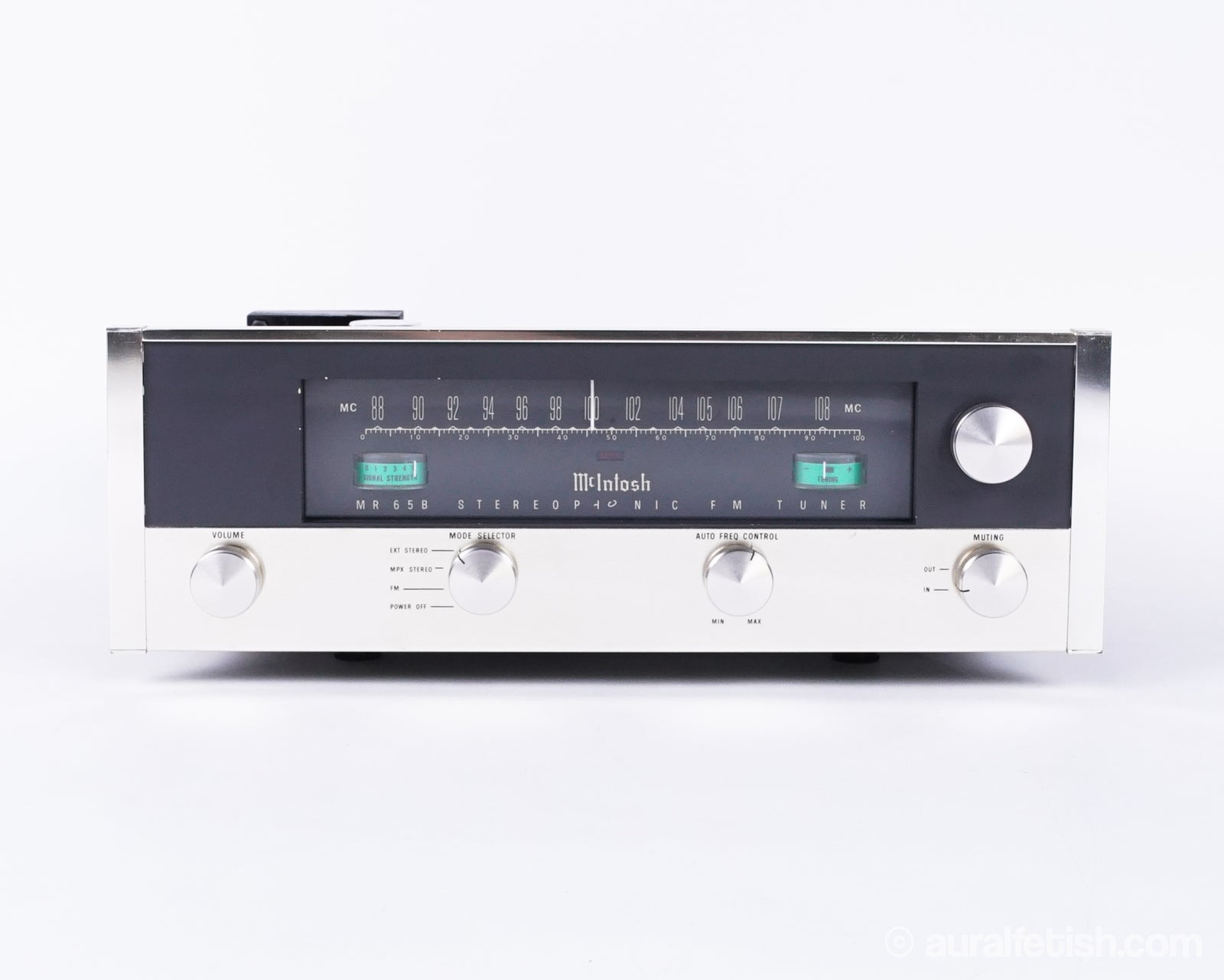 Vintage Mcintosh MR65B // Tube Tuner – AURAL HiFi