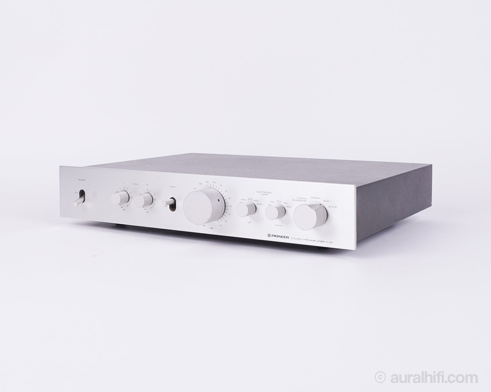 Vintage Pioneer "Series 20" C-21 // Solid-State Preamplifier – AURAL HiFi