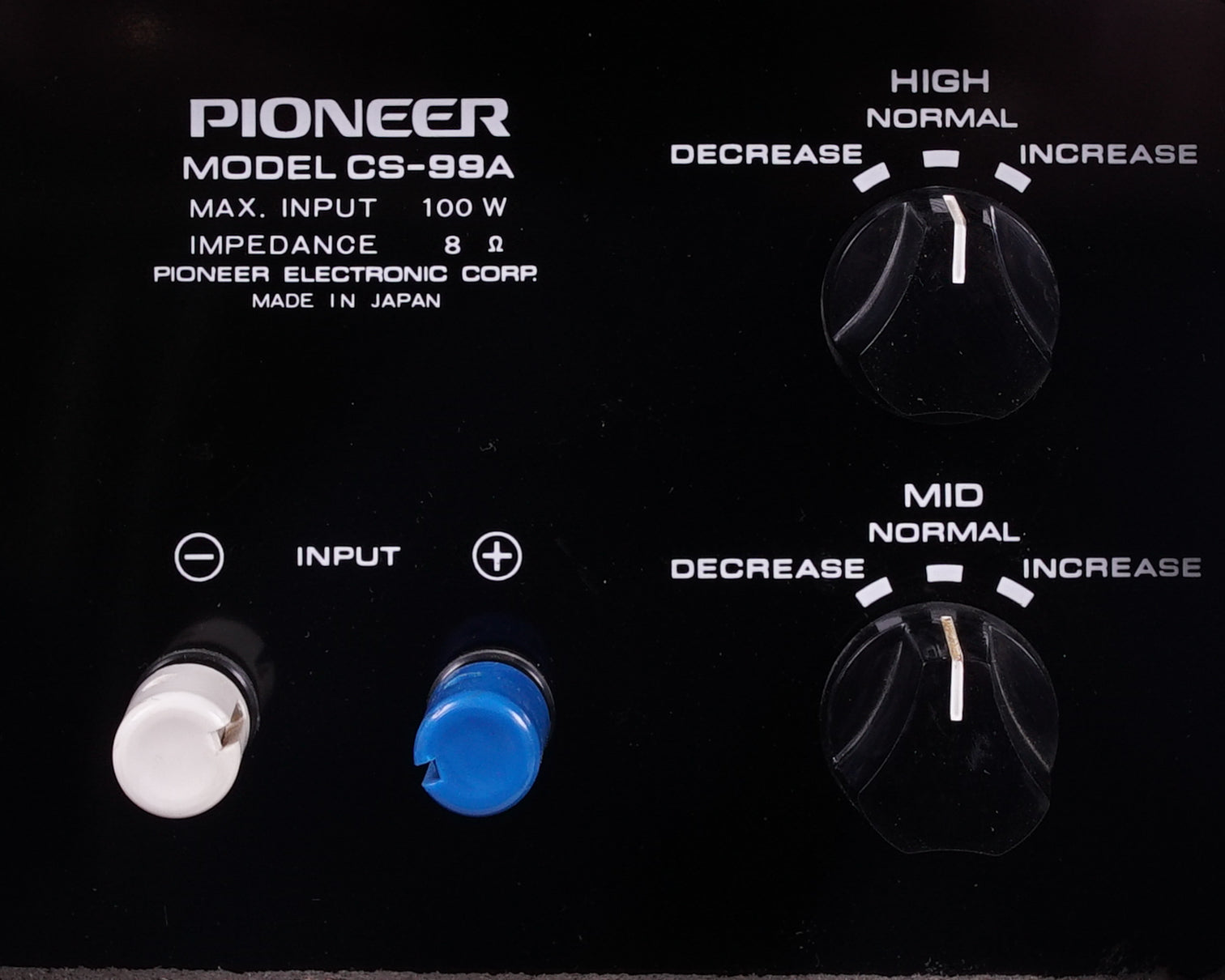 Vintage Pioneer CS 99A // Speakers / Minty – AURAL HiFi
