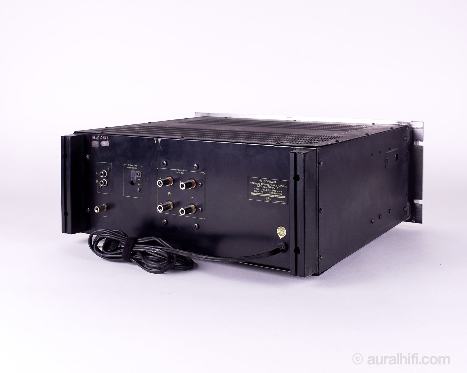 Vintage Pioneer Spec 2 // Monster Solid-State Amplifier – AURAL HiFi