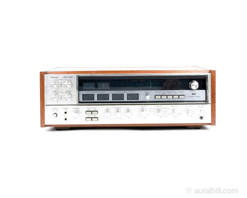 Vintage Sansui QRX-5500 // Quad Solid State Receiver – AURAL HiFi