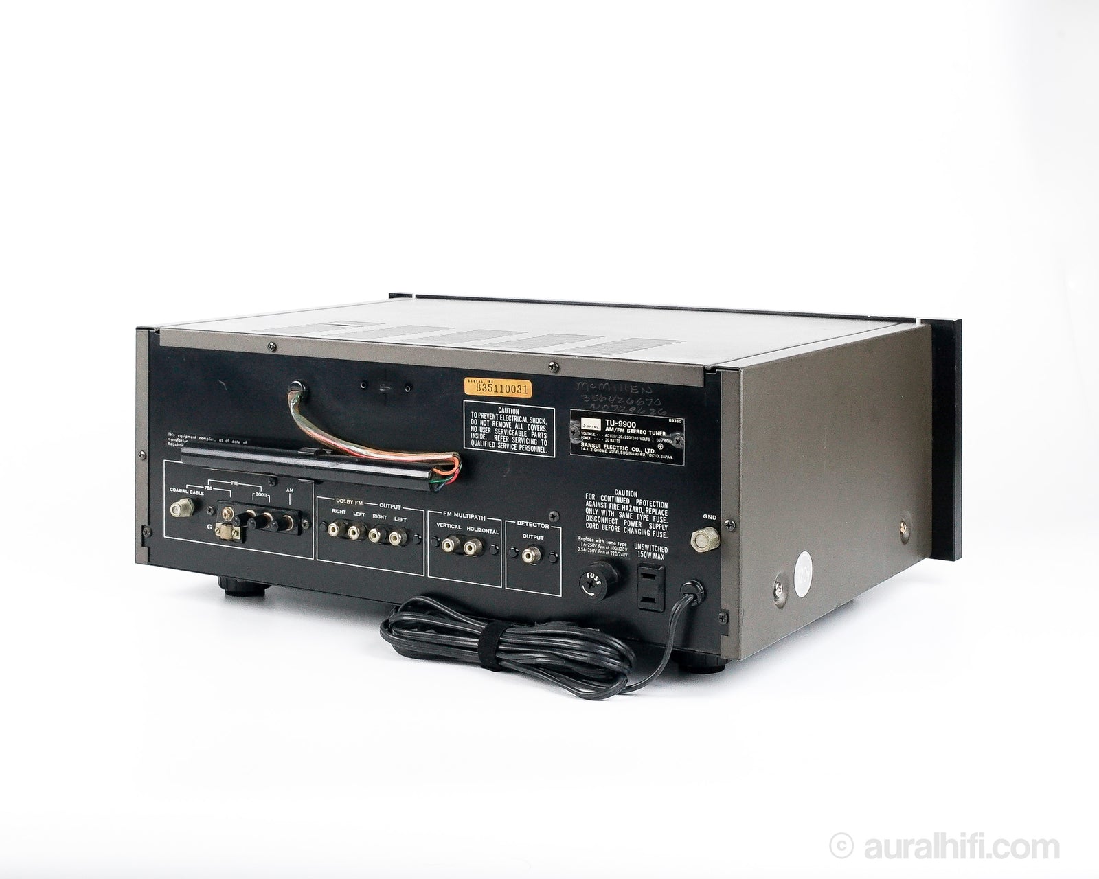 Vintage Sansui TU 9900 // Solid-State Tuner – AURAL HiFi