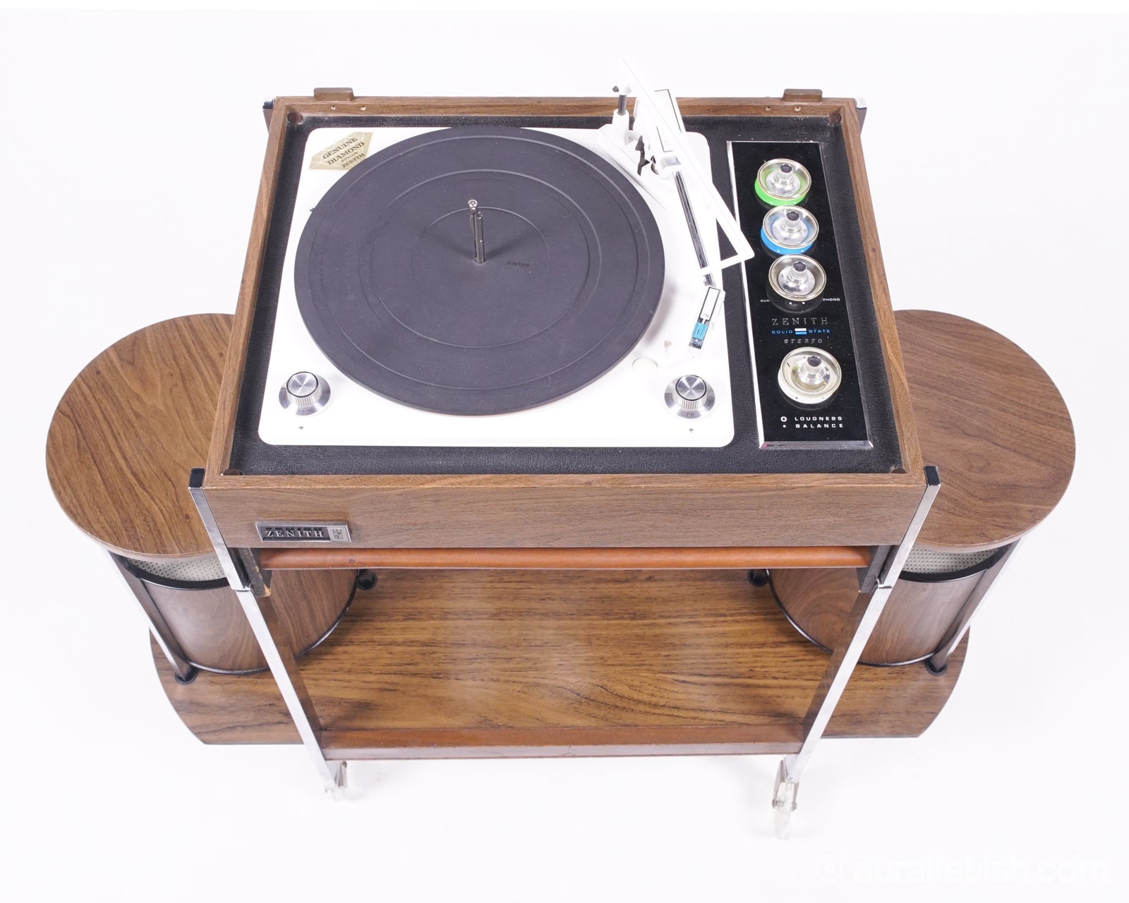 Zenith Moderne Z565W // Vintage Stereo Console – AURAL HiFi